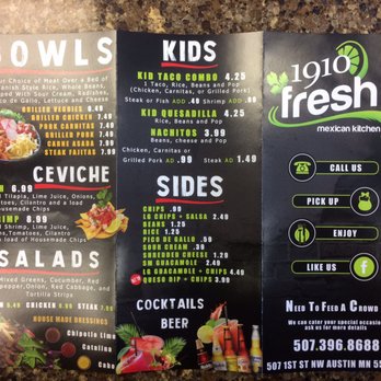 1910 Fresh Mexican Kitchen - 27 Photos & 19 Reviews - Mexican - 507 1st ...