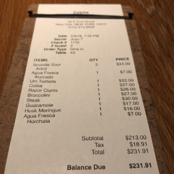 Cosme - 1292 Photos & 709 Reviews - Mexican - 35 E 21st St, Flatiron ...