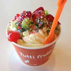 Tutti Frutti Frozen Yogurt Flavors