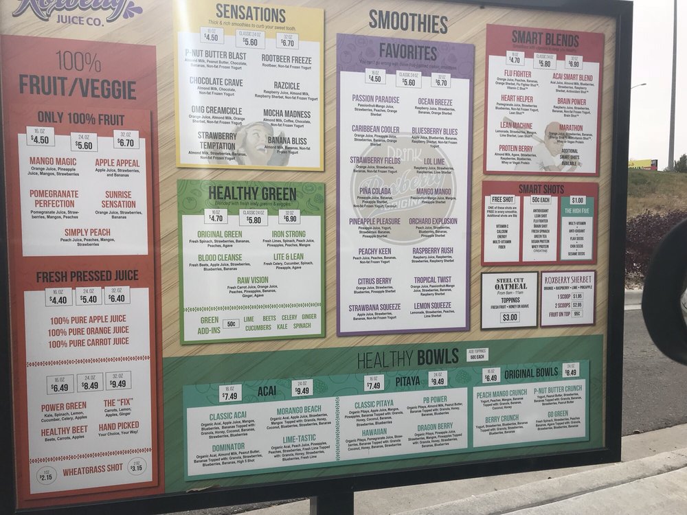 Roxberry Juice - Juice Bars & Smoothies - 1850 Caldwell Blvd, Nampa, ID ...