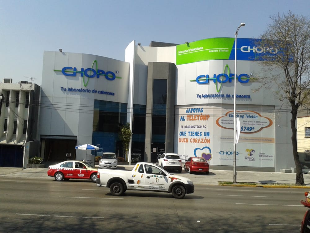 Laboratorios Chopo - Laboratory Testing - Patriotismo 168, Tacubaya ...