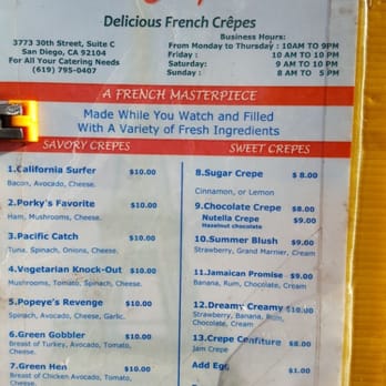 La Creperie - 95 Photos & 195 Reviews - Creperies - North Park - San ...