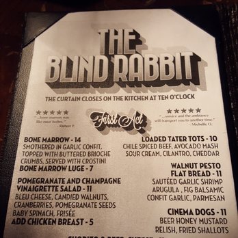 The Blind Rabbit - Reservations - 1253 Photos & 1056 Reviews - Cocktail ...