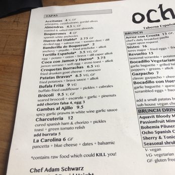 Ocho - 298 Photos & 553 Reviews - Tapas Bars - 2325 NW Market St ...