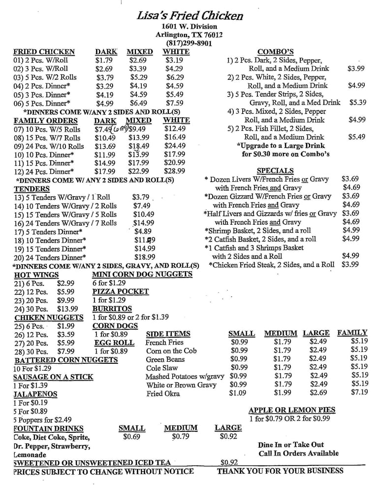 lisa chicken on oakland