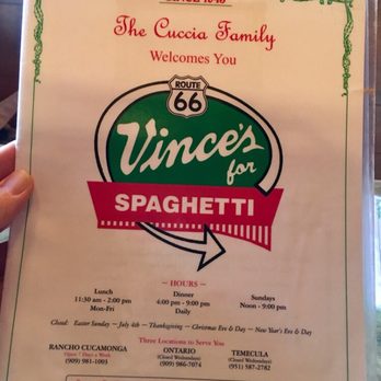Vince’s Spaghetti - 435 Photos & 623 Reviews - Italian - 8241 Foothill ...