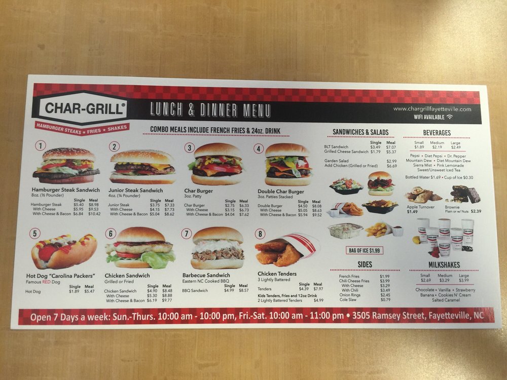 Char-Grill Fayetteville - 14 Photos & 12 Reviews - Fast Food - 3505 ...