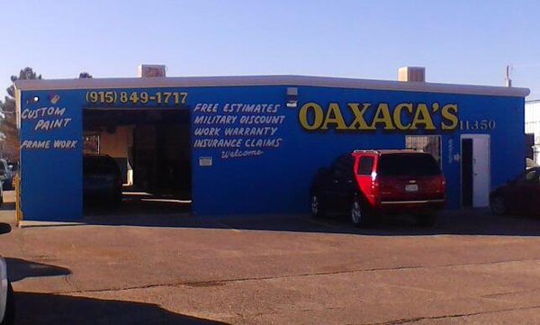 Oaxaca Body Shop - Auto Repair - 11350 Montana Ave, El Paso, TX - Phone ...
