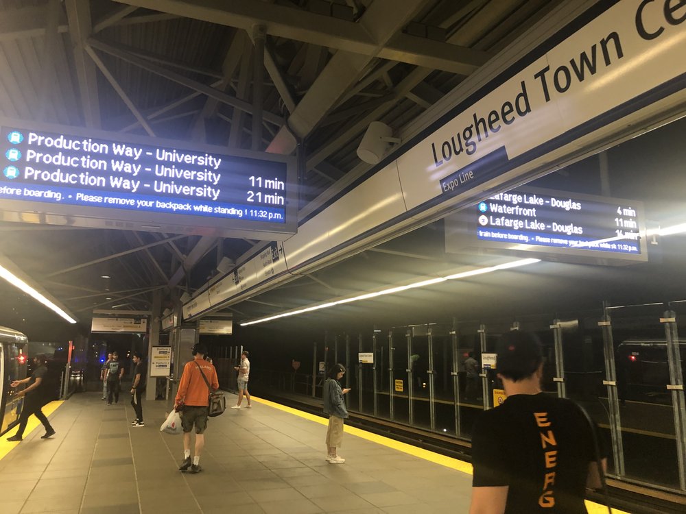 Vancouver Shopping near SkyTrain - Lougheed Town Centre