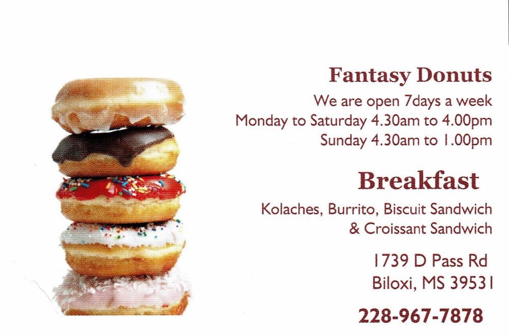 Fantasy Donuts - 13 Photos & 14 Reviews - Donuts - 1739 Pass Rd, Biloxi ...