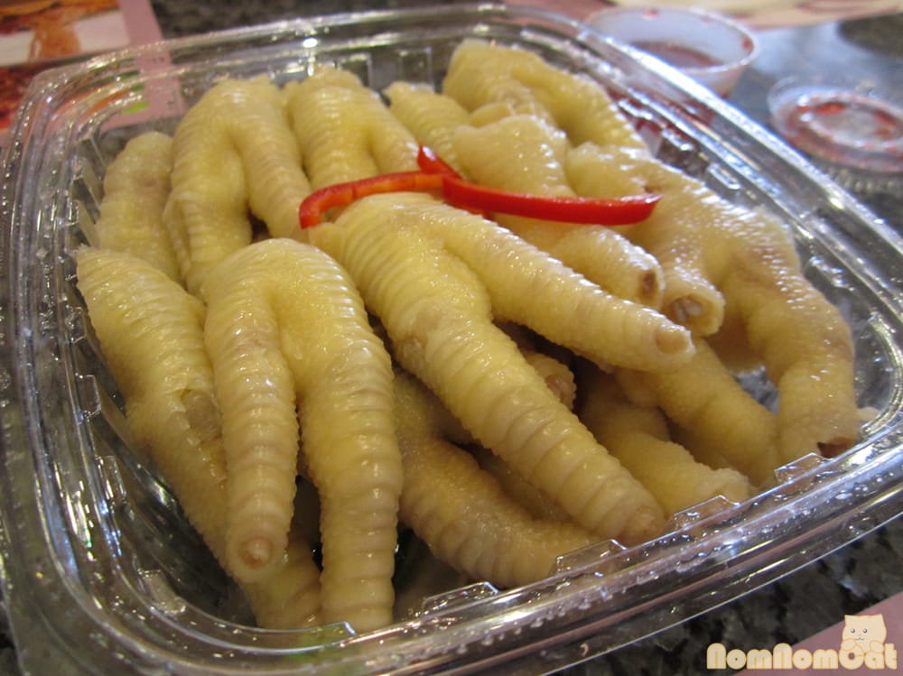 pickled chicken feet