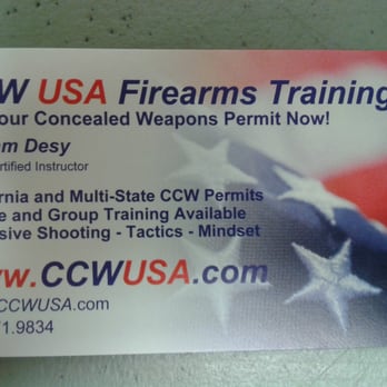 CCW USA Firearms Training - 49 Photos & 43 Reviews - Firearm Training ...