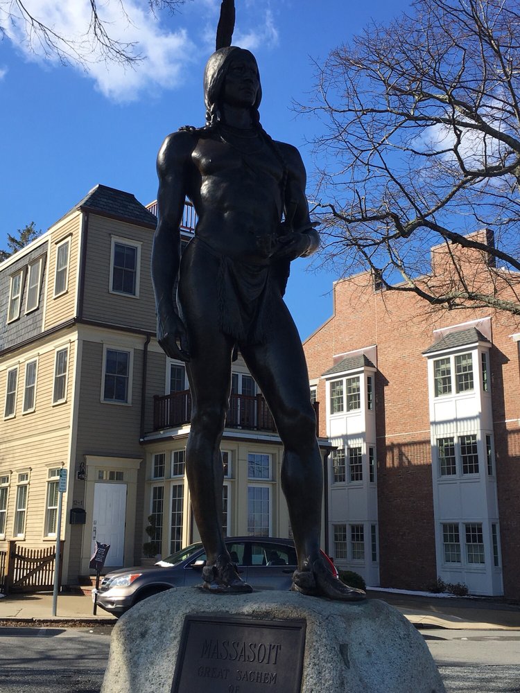 Massasoit Statue - Landmarks & Historical Buildings - Water St ...