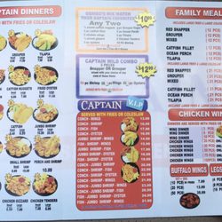 Captain Fish & Chicken - Seafood - 19747 NW 37th Ave, Miami Gardens, FL ...