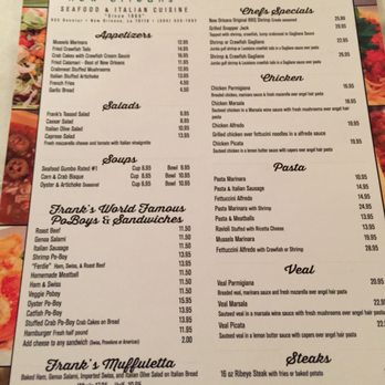 Franks Restaurant - 129 Photos & 337 Reviews - Italian - 933 Decatur St ...