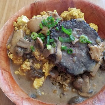 Vegan “loco moco “... : r/Hawaii