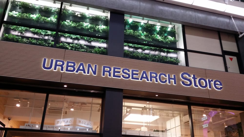 Urban Research store - Men's Clothing - 心斎橋筋1-6-5, 中央区, Osaka, 大阪府 ...