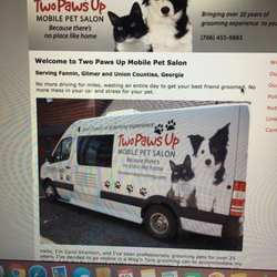 2 Paws Up Mobile Groomer - Pet Groomers - Blue Ridge, GA - Phone Number ...