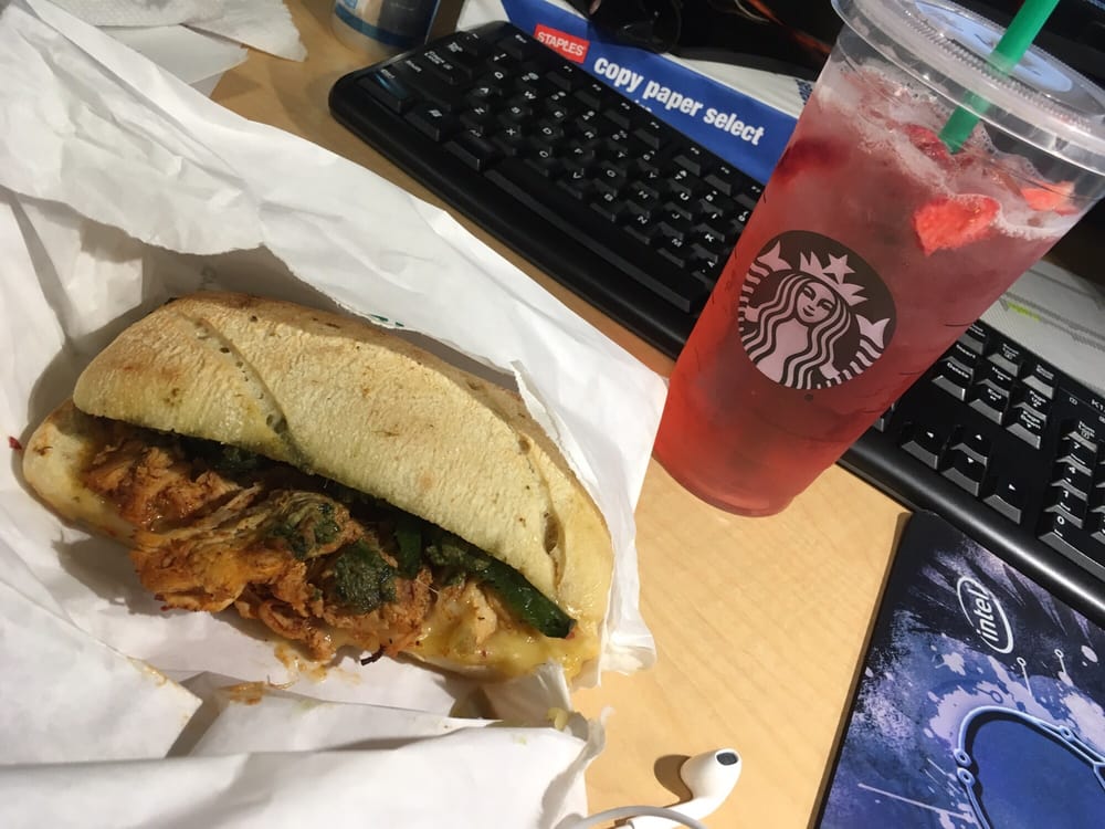 chipotle chicken panini starbucks