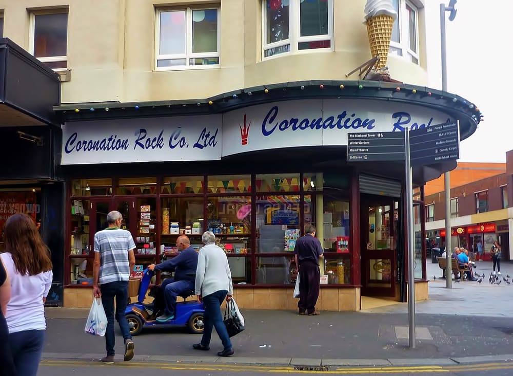 Coronation Rock Company - Candy Stores - 72 Bank Hey Street, Blackpool ...