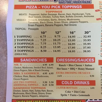 Mr X Pizza - Order Food Online - 10 Photos & 53 Reviews - Pizza - Bevo ...