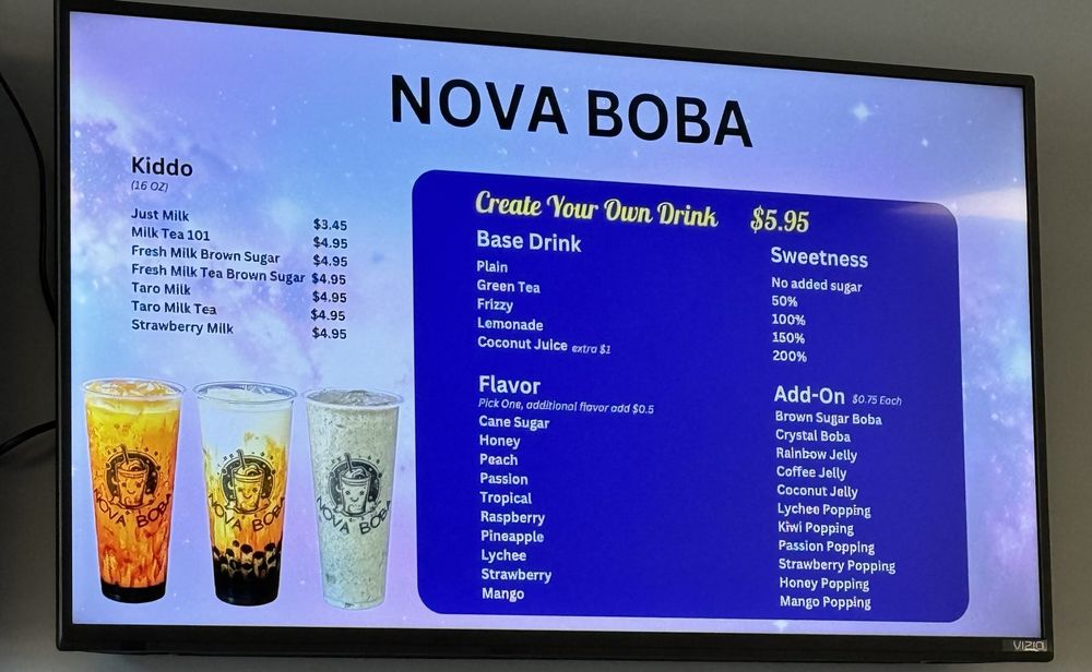Nova Boba, Gilbert | Roadtrippers