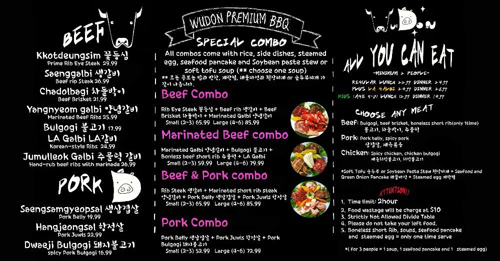Online Menu of Wudon Korean BBQ Restaurant, Saint Louis, Missouri ...