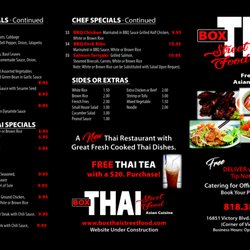 Box Thai Street Food - 24 Photos - Thai - 16851 Victory Blvd, Lake ...