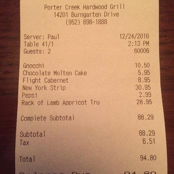 Porter Creek Hardwood Grill - 208 Photos & 166 Reviews - American ...