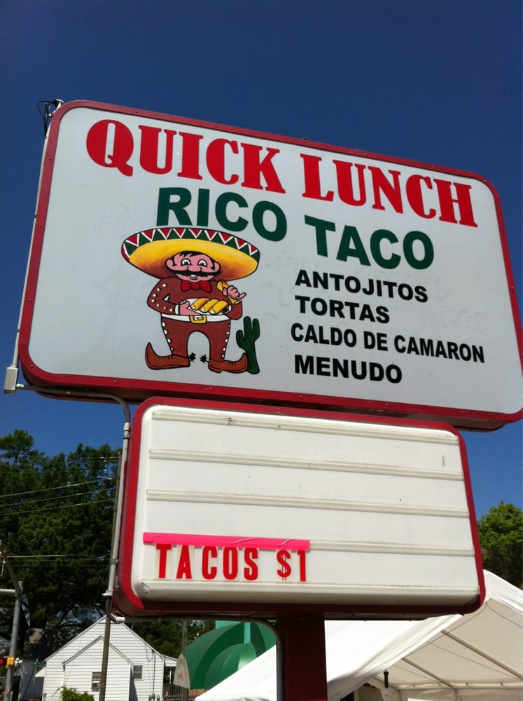 Rico Taco - Mexican - 2405 Holloway St, Durham, NC - Restaurant Reviews ...