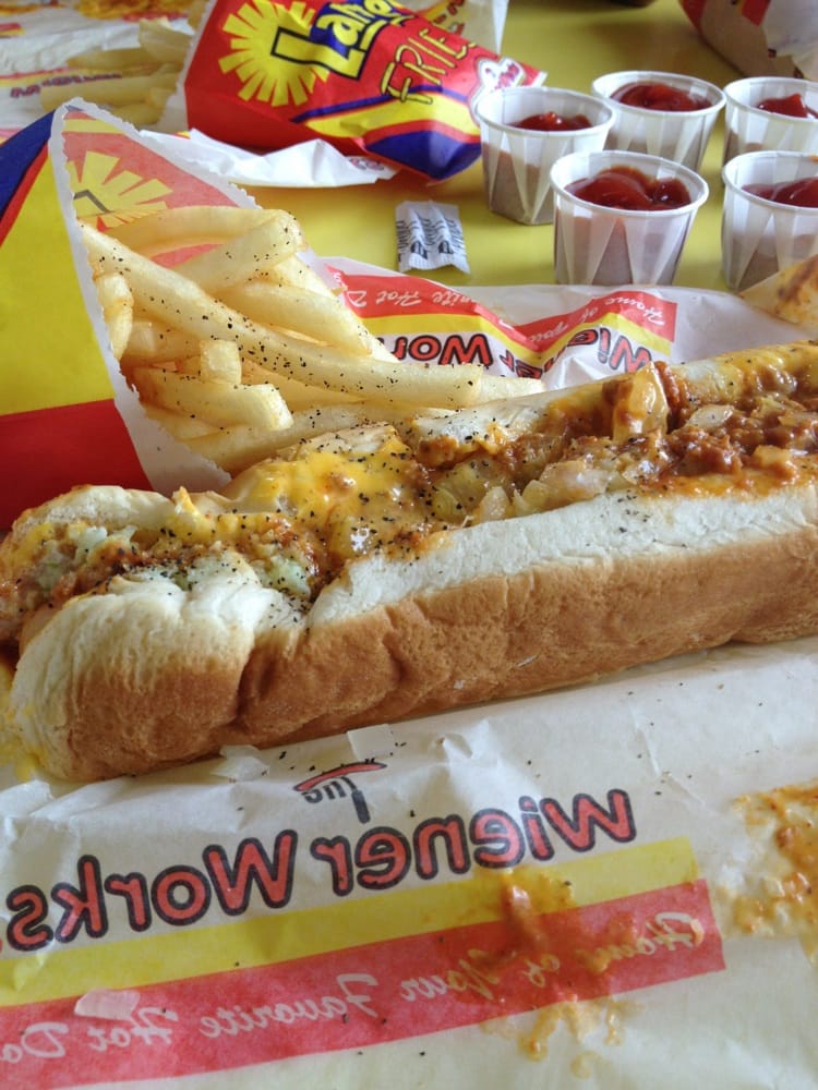Wiener Works - Hot Dogs - 3402 Raeford Rd, Fayetteville, NC ...