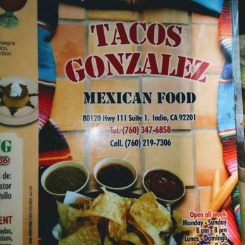 Tacos Gonzalez - 210 Photos & 309 Reviews - Mexican - 80120 US Hwy 111 ...