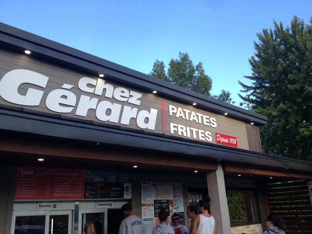 Chez Gérard Patates Frites - Pizza - 3904 Chemin d'Oka, St-Joseph-du ...