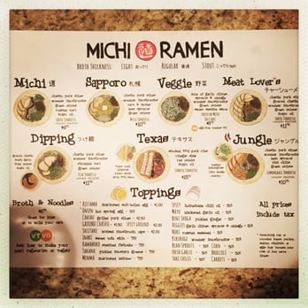 Michi Ramen - 764 Photos - Ramen - Austin, TX - Reviews - Menu - Yelp