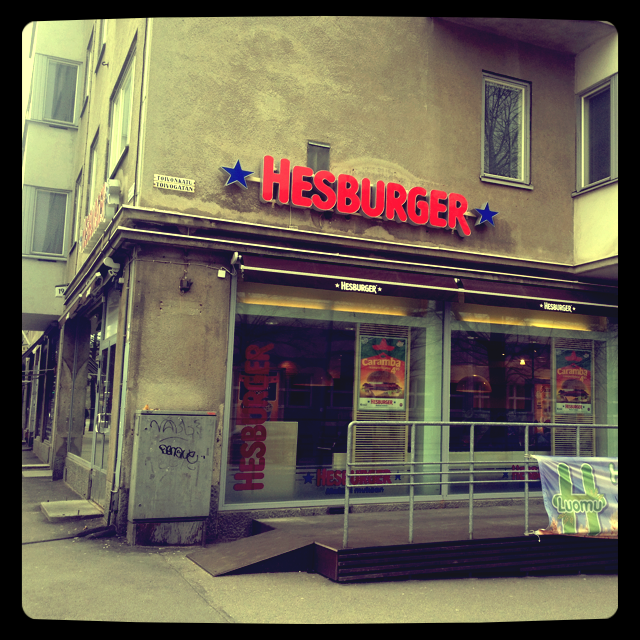 Hesburger - Burgers - Mannerheimintie, Taka-Töölö, Helsinki, Finland ...