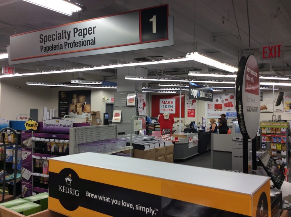 Staples Copy Print Centers 21 Reviews Office Equipment 4320 