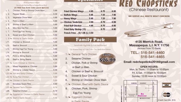 Red Chopsticks - 14 Reviews - Chinese - 4135 Merrick Rd, Massapequa, NY ...