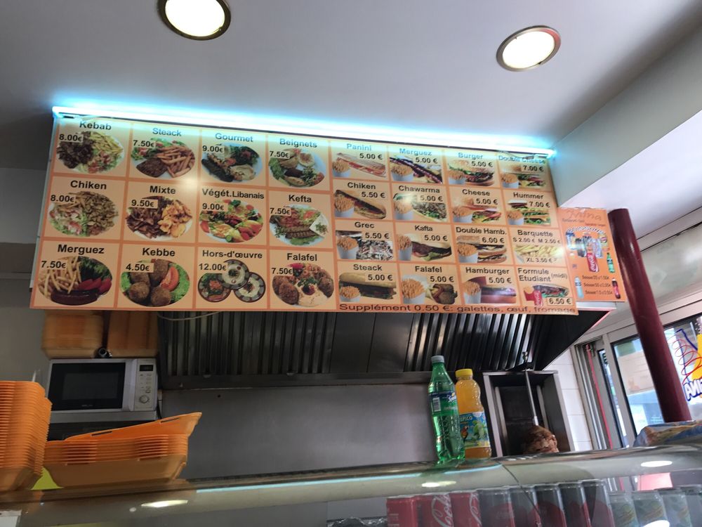 Kebab Mina - 85 rue des Martyrs, Montmartre, Paris, France - 2019 All ...