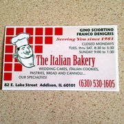 Italian Bakery - 26 Photos & 32 Reviews - Bakeries - 82 E Lake St ...