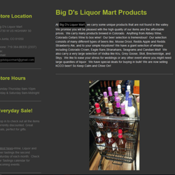 Big D’s Liquor Mart - Beer, Wine & Spirits - 26730 W US Hwy 50, La ...