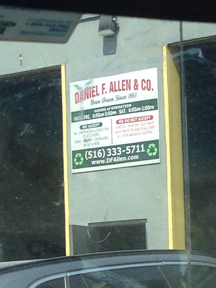 Daniel F Allen & Co - 17 Reviews - Recycling Center - 114 Sylvester St ...