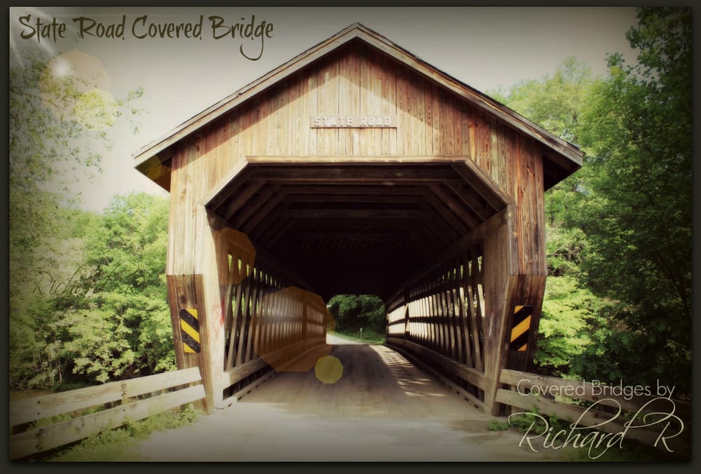 State Road Covered Bridge - Landmarks & Historical Buildings - State Rd ...