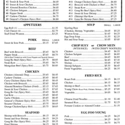 Moy Kong Express - 20 Reviews - Chinese - 911 N Leroy St, Fenton, MI ...