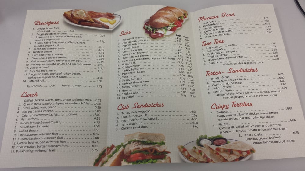 Online Menu of Biancas Deli Restaurant, Rahway, New Jersey, 07065 - Zmenu