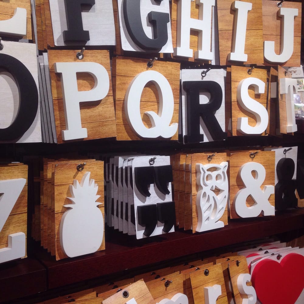 Customised Wooden Alphas – Terence on Focus