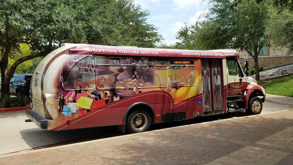 Grapevine Visitors Shuttle - Wine Tours - 636 S Main St, Grapevine, TX ...