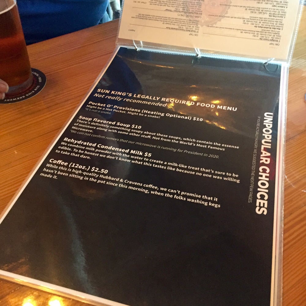 Sun King Taproom in Fishers : r/indianapolis