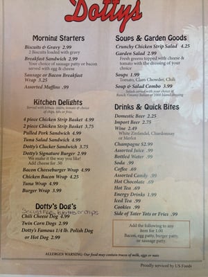 Dottys - American (Traditional) - 13455 SW Tualatin Valley Hwy, Southwest Portland, Beaverton ...