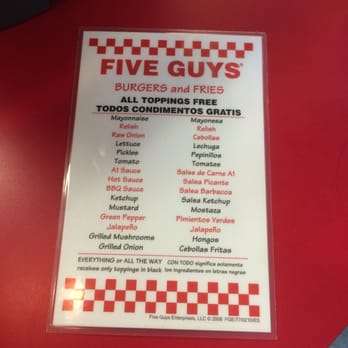 Five Guys - 76 Photos & 285 Reviews - Burgers - 43 W 55th St, Midtown ...