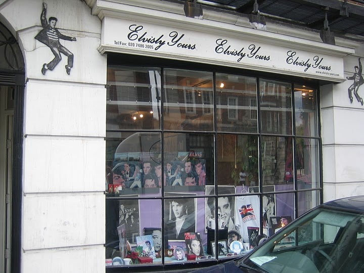Elvis Shop - Music & DVDs - 180 Market Street, East Ham, London, United ...